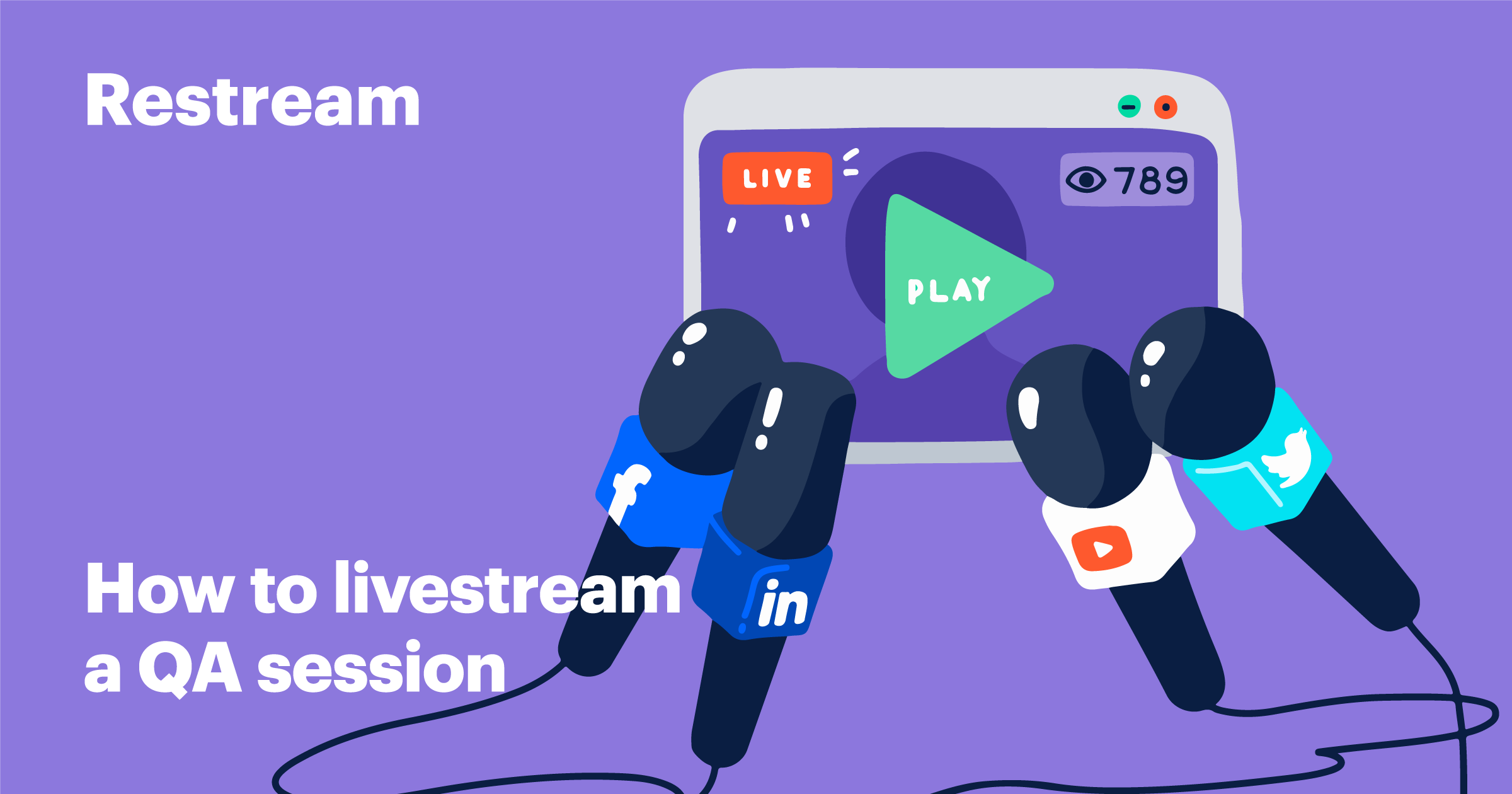 Live Stream Interviews and Q&A Sessions — Restream Blog