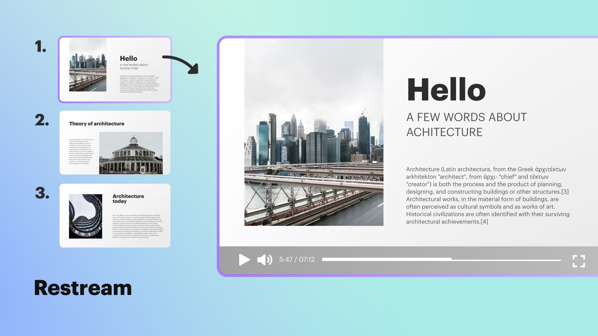 How to Create a Video Presentation – Restream Blog
