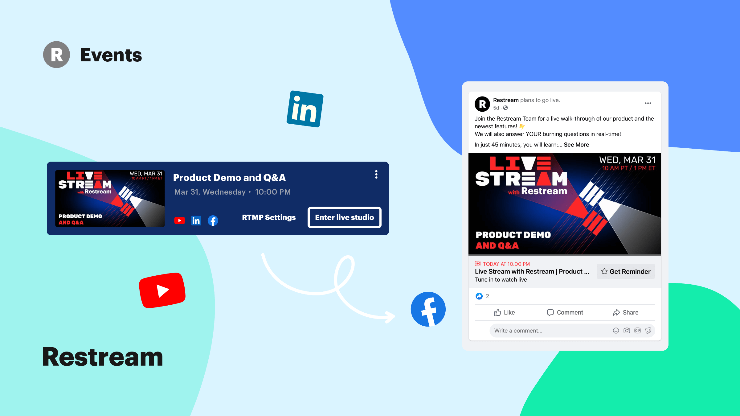Restream Events: Scheduling Your Live Streams – Restream Blog