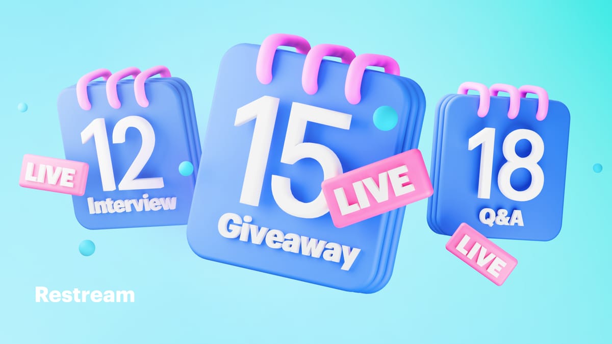 How to Create a Live Streaming Content Plan – Restream Blog