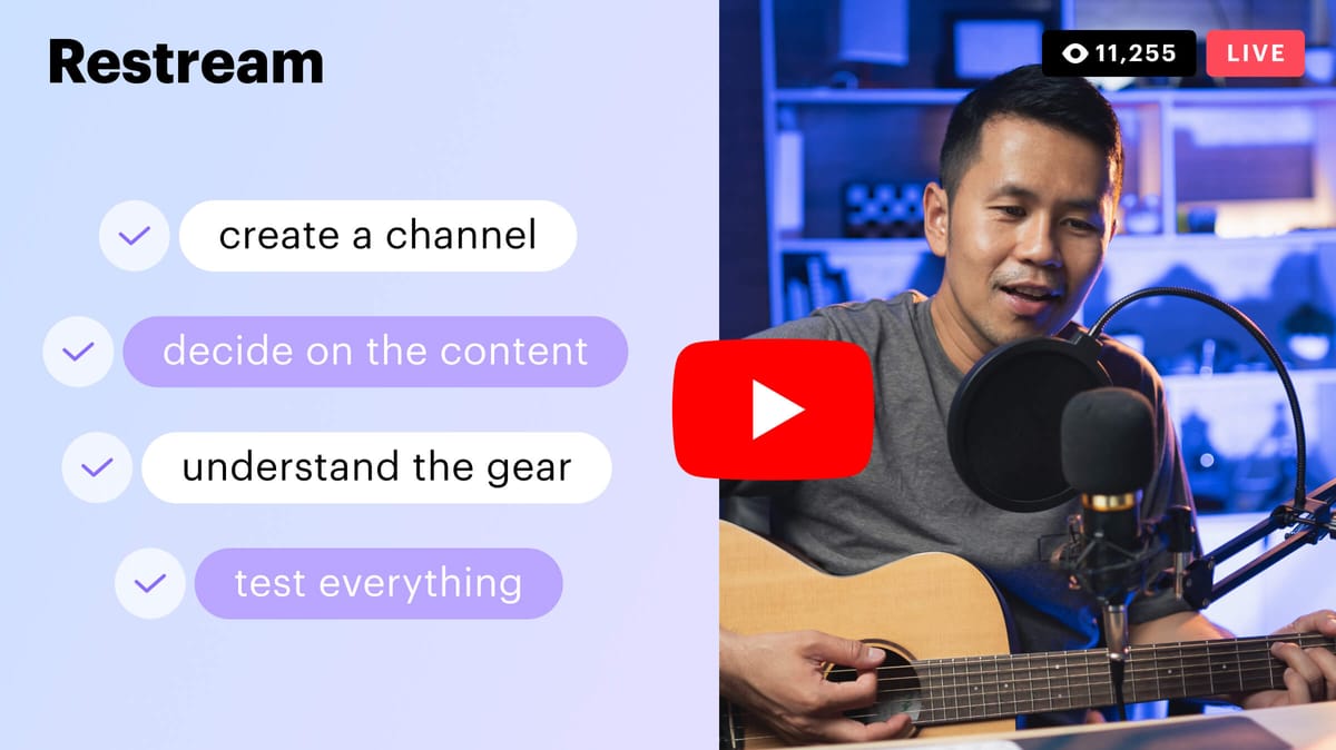 How to Live Stream on YouTube: Full Guide – Restream Blog