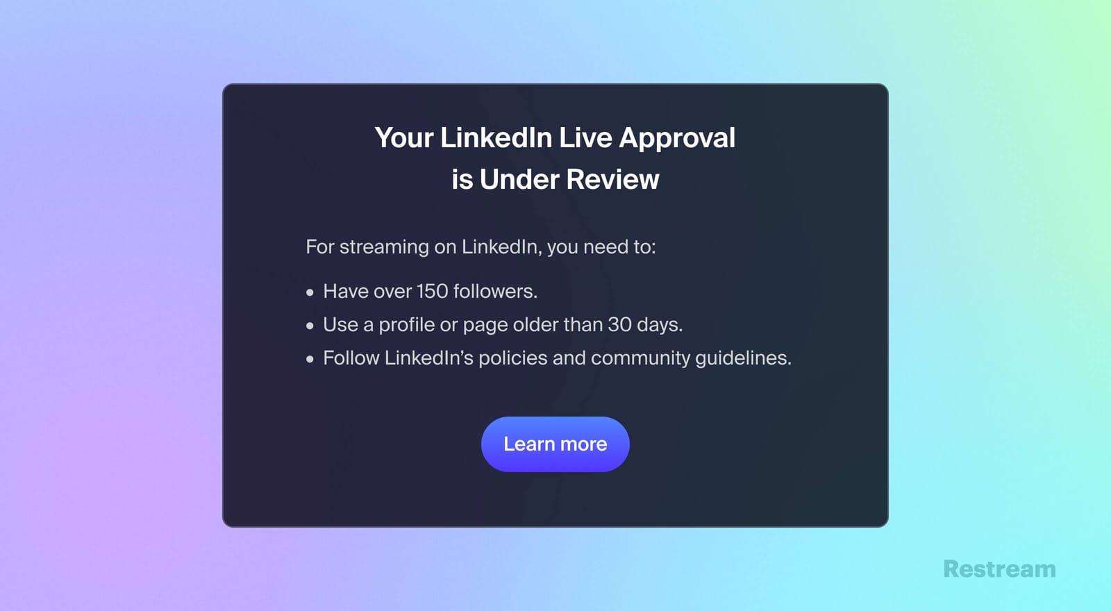 LinkedIn Live Streaming: The Ultimate 2024 Guide – Restream Blog