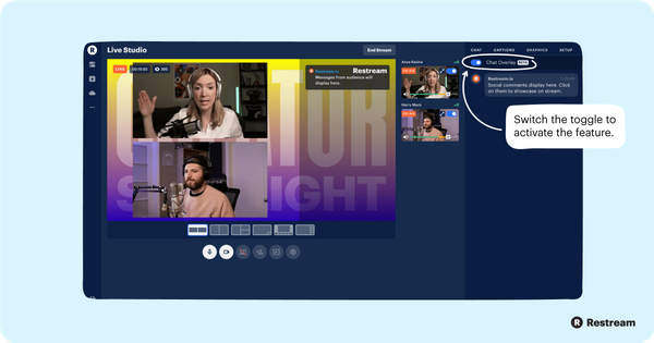 Chat Overlay in Restream Studio – Restream Blog