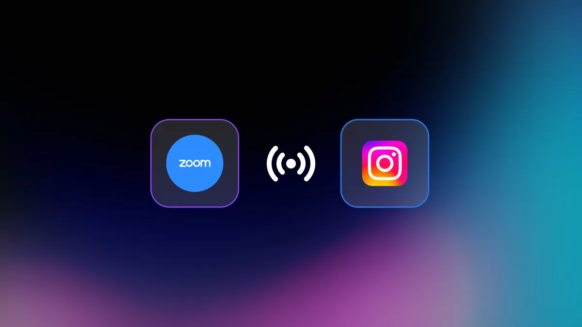 How to Stream Zoom to Instagram Live | Restream Integrations