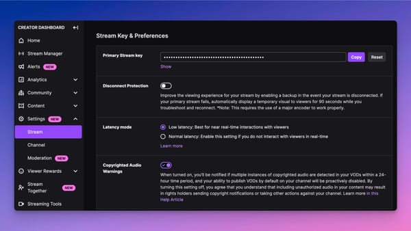 How to Get a Twitch Stream Key | Restream Learn